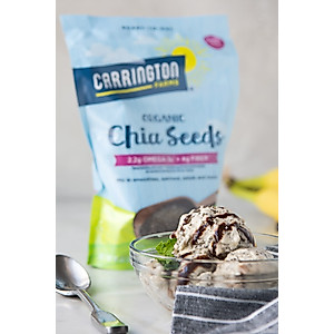 Carrington Farms Organic Chia Seeds, Gluten Free, USDA Organic, 14 Ounce