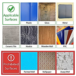 NovaHome Adhesive Wall Hooks for Hanging Decorative Plastic Hooks Heavy Duty (11 lbs/5kg) Towel Hooks Coat Hooks for Wall Key Hook Hanging for Kitchen Shower Door Home Improvement 4 Pack