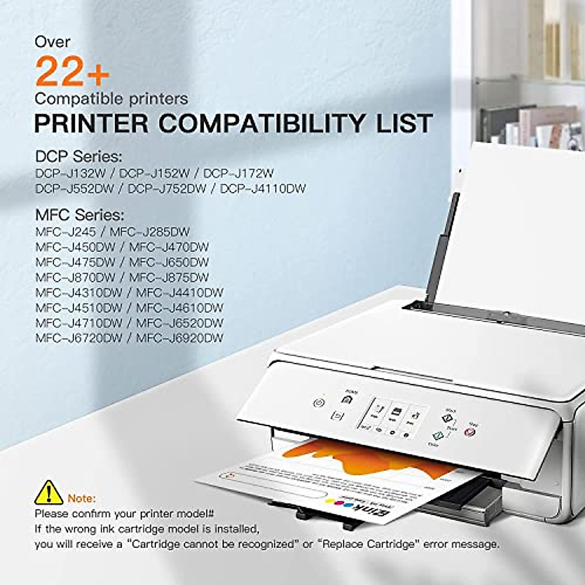 E-Z Ink (TM Compatible Ink Cartridge Replacement for Brother LC-103XL LC103XL LC103 XL LC103BK LC103C LC103M LC103Y Compatible with DCP-J152W MFC-J245 (4 Black, 2 Cyan, 2 Magenta, 2 Yellow, 10 Pack)