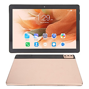 SHYEKYO Office Tablet, 6GB RAM 128GB ROM Tablet PC Aluminum Alloy Octa Core CPU 5G WiFi 4G LTE Dual Camera 10.1 Inch FHD for Business (US Plug)