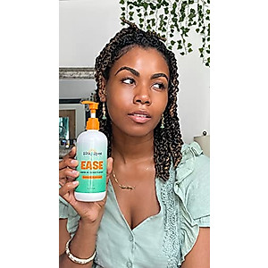 Bask & Bloom Essentials Ease Leave-in Conditioner| Hydrates| Protects| Adds Shine |12 oz