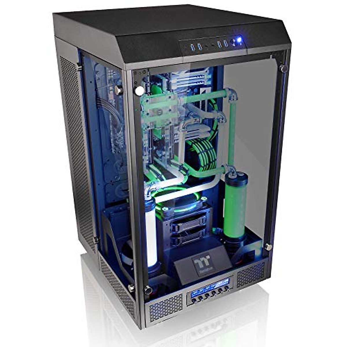 Thermaltake Tower 900 Black Edition Tempered Glass Fully Modular E-ATX Vertical Super Tower Computer Chassis CA-1H1-00F1WN-00
