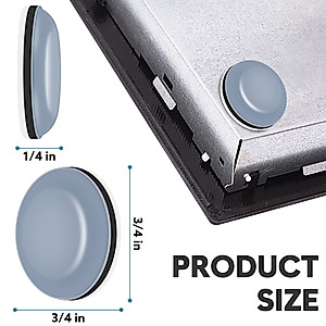 Appliance Sliders for Kitchen Appliances 24 PCS Self-adhesive Small Kitchen Appliance Slider Kitchen Hacks Easy to MovIing & Space Saving Kitchen Must Have Gadgets Appliance Accessories for countertop