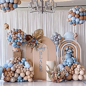 Teddy Bear Theme Balloon Garland for Gender Reveal (BLUE)