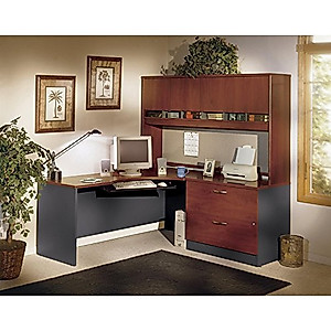 Bush Business Furniture Series C 72W 4 Door Hutch in Hansen Cherry