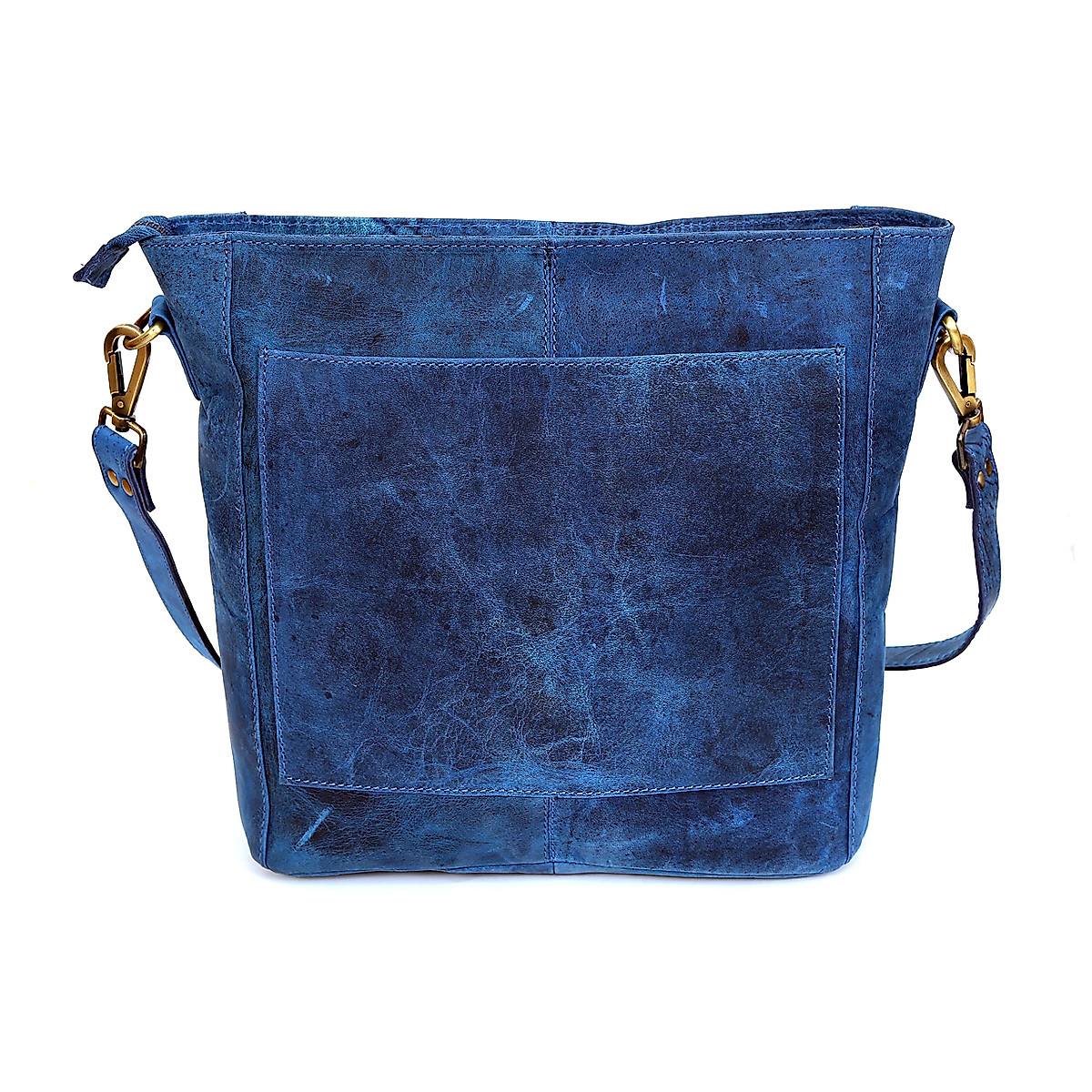 CLA Leather Crossbody, Leather Crossbody Bags for Women, Cowhide Crossbody Bag 12 x 11 Inch