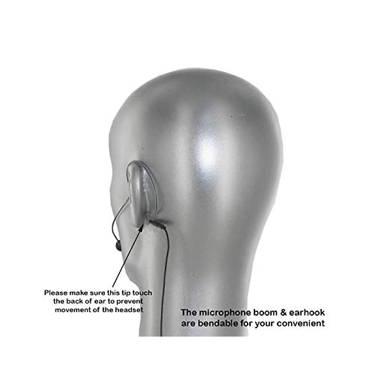 Av Jefes Mini Headset Microphone AVL630Tan-Sh4 Tan Color for Shure (Tan Color)