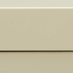Lorell 4-Drawer Vertical File with Lock, 15 by 25 by 52-Inch, Putty