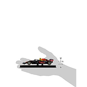 Bburago 1:43 F1 Aston Martin RED Bull Racing RB16B with Helmet Perez, Assorted Colours, 18-38056-00000100