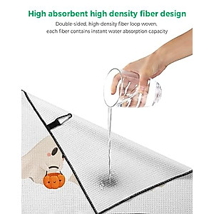 Golf Towel Halloween Cute Spooky White,Waffle Pattern Microfiber Club Cleaner Golf Towels with Carabiner Clip for Women Men Dad,Watercolor Beige Ghost Golf Towel for Golf Bags Accessories,24x16in