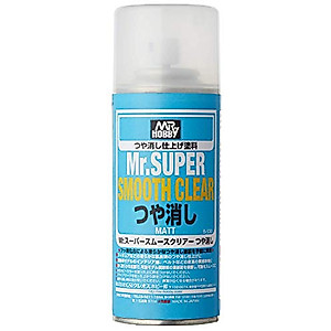 GSI Creos Bandai Gundam Mr. Super Smooth Clear Matt Flat Spray (B530)