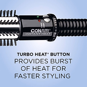 Conair Instant Heat Styling Brush, 1 1/4-Inch