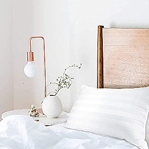 COZSINOOR Bed Pillows for Sleeping Hotel Quality Luxury Down Alternative Plush Pillow - Cooling Breathable Soft Premium Microfiber Cover for Side Back and Stomach Sleepers