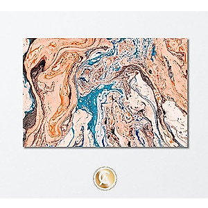 Creative Mixing Acrylic Paints Canvas Print 1 Panel / 36x24 inches