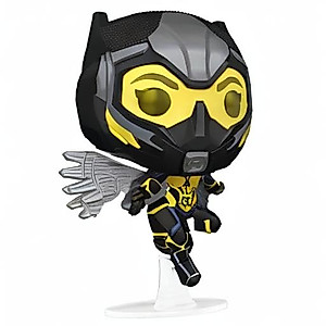 POP Marvel: Ant-Man and The Wasp: Quantumania - Wasp Funko Vinyl Figure (Bundled with Compatible Box Protector Case), Multicolor, 3.75 inches