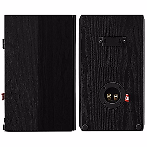 Fluance Signature HiFi Surround Sound Home Theater 7.1 Channel Speaker System including 3-Way Floorstanding Towers, Center Channel, Surrounds and Rear Surrounds and DB12 Subwoofer - Black Ash (HF71BR)