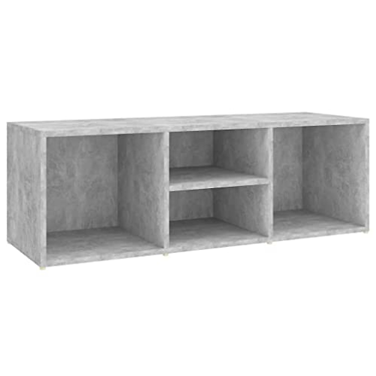 CUMYZO Shoe Storage Bench Concrete Gray 41.3"x13.8"x13.8" Engineered Wood 16.45kg/36.19ib Shoe Racks & Organizers