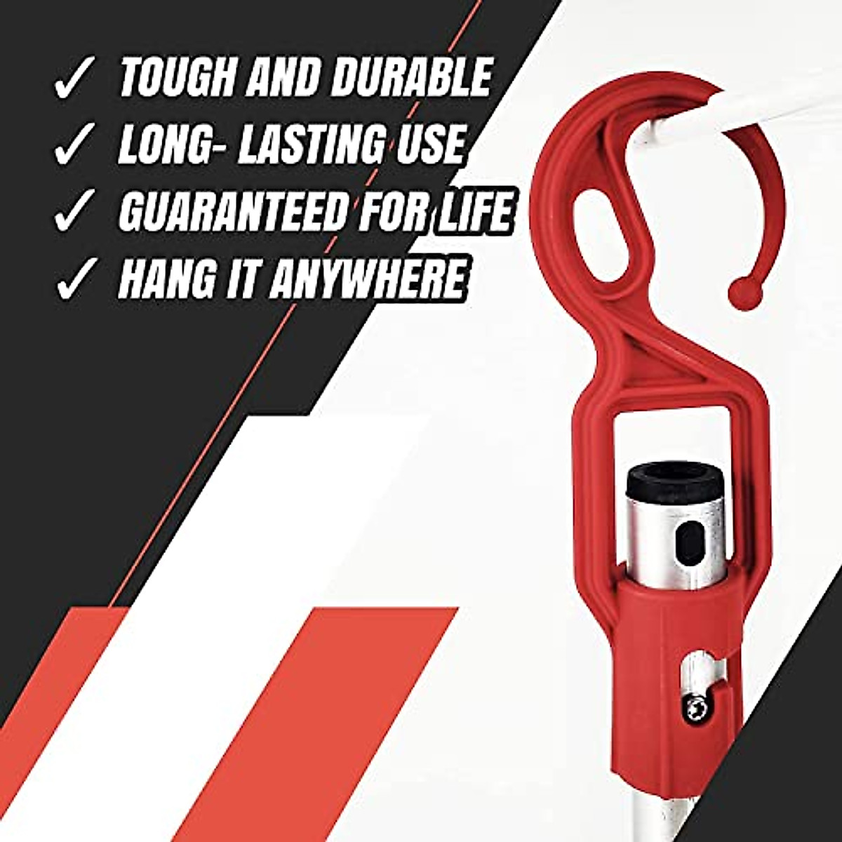 DAULT Hanger for Milwaukee M18 Fuel Quik-lok Attachments (3 Pack) Made in U.S.A, See Video