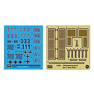 Academy 1/35 German Tank III AUSF.J North Africa #13531 Hobby Model Kits