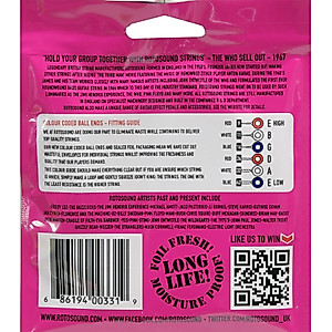 Rotosound Roto Pinks Double Deckers Electric Guitar Strings 2-Pack