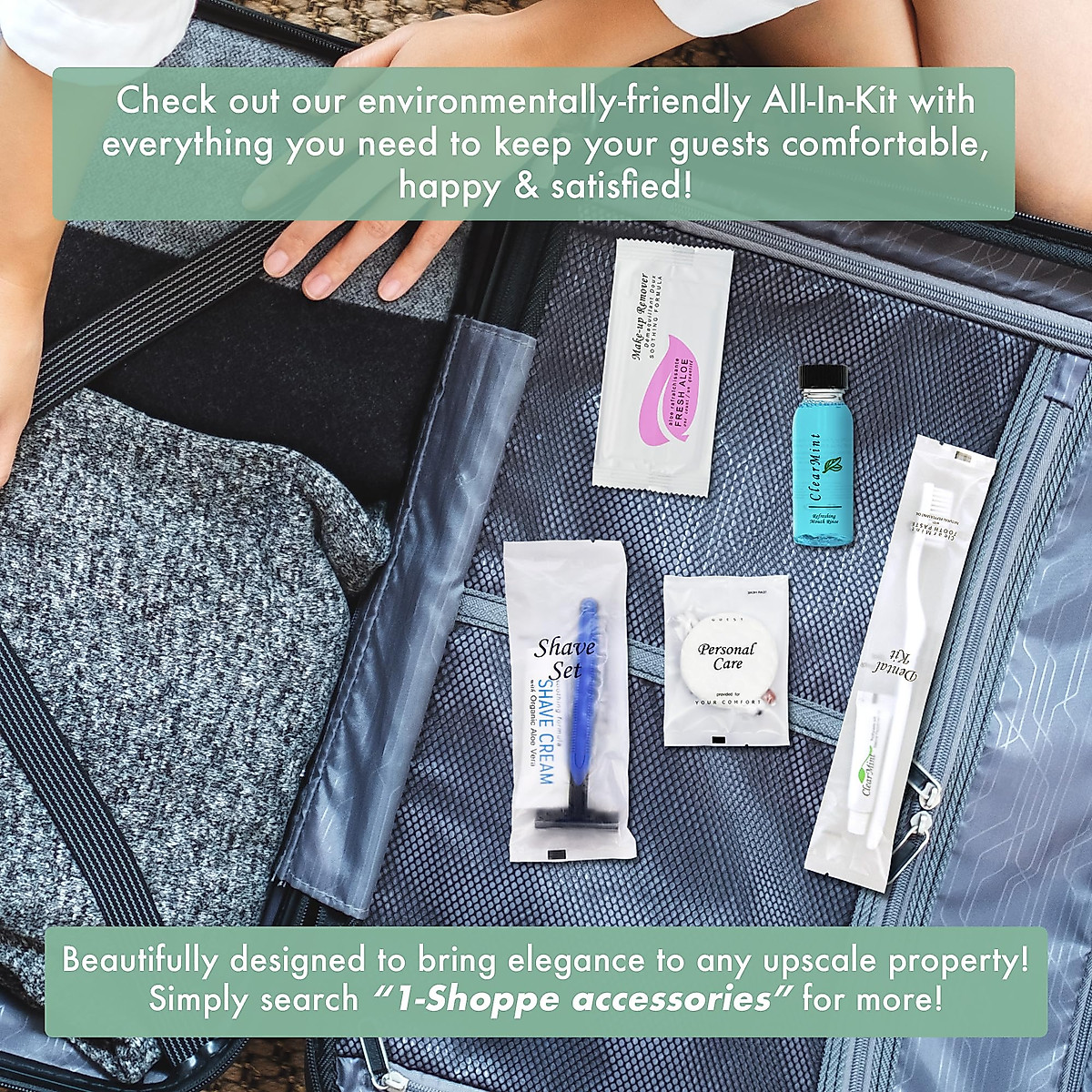 Diversified Hospitality Bulk Disposable Hotel Toothbrush with Toothpaste Dental Kit | Individually Wrapped for Hotels & Vacation Rentals | Case of 50