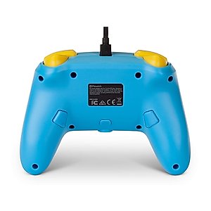 PowerA Enhanced Wired Controller for Nintendo Switch - Pokémon: Pikachu Charge, Gamepad, game controller, wired controller, officially licensed
