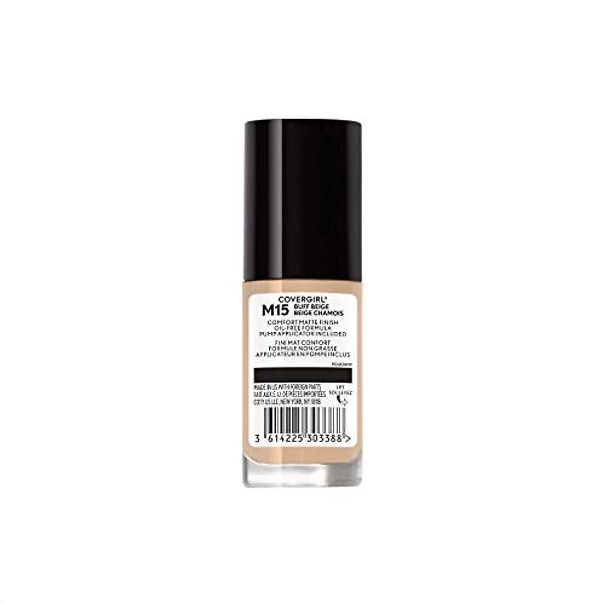 COVERGIRL TruBlend Matte Made Liquid Foundation, Buff Beige, 1 Fl Oz (Pack of 1)