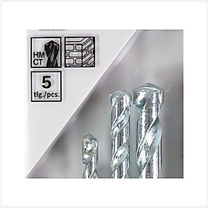 Bosch 1609200228 Masonry Drill-Set "Cyl-1" 5 Pcs