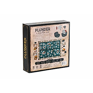 Plunder - Family Board Games - Board Games for Adults and Kids - Strategy Board Games - Fun Family Game Night - Ages 10 and Up - 2 to 6 Players
