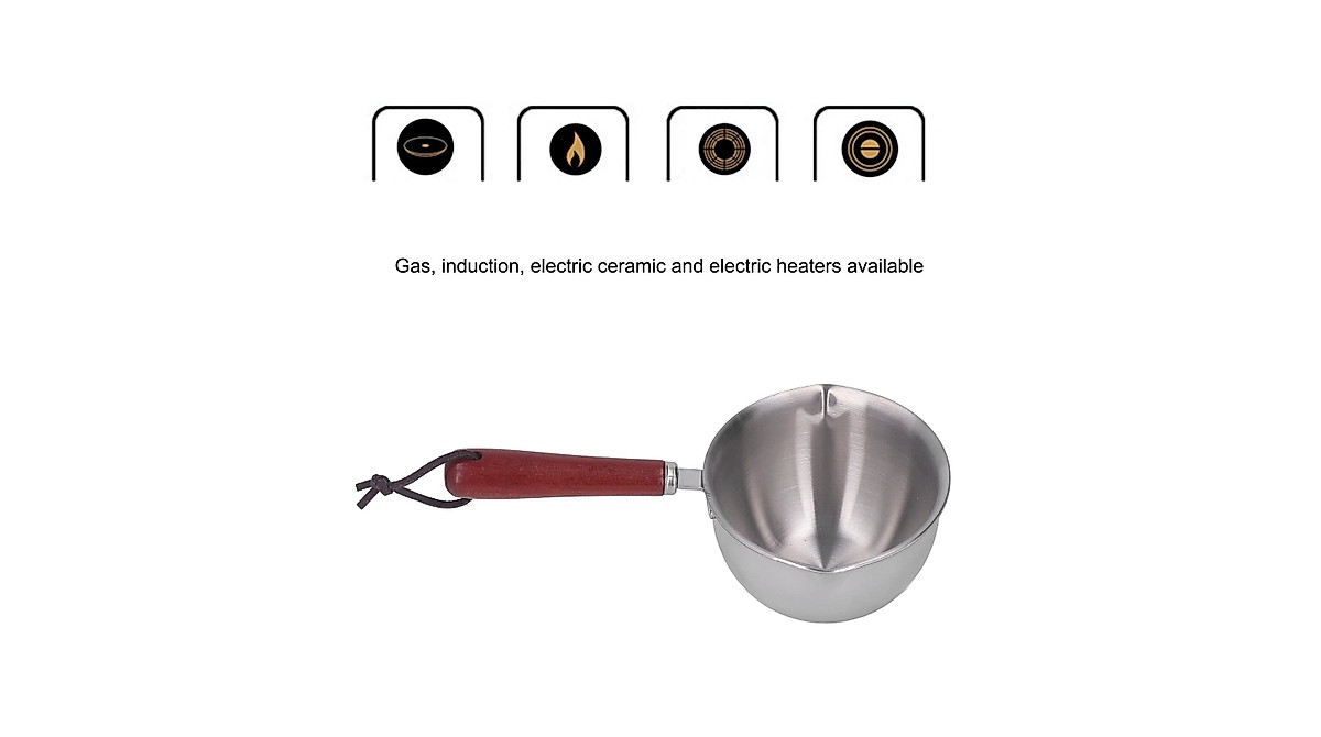 Mini Saucepan, Milk Pot, Milk Coffee Warmer 304 Stainless Steel Mini ...