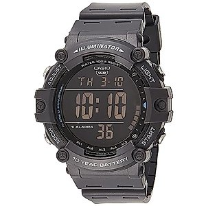 Casio Illuminator 10-Year Battery Men's Watch AE1500WH-8BV