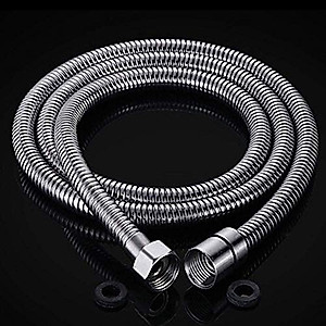 JIYTG Toilet Brush Hand Held Bidet Sprayer Stainless Steel Spraye Toilet Bidet Shower Head with Hose and Bracket Holder Bidet Bidet Washer 304 Stainless Steel Toilet Spray Gun Faucet Set