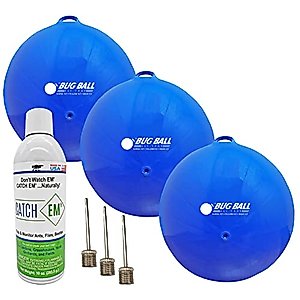 Deer Fly Ball Deluxe kit- Odorless Eco-Friendly Biting Fly and Insect Killer with NO Pesticides or Electricity Needed, Kid and Pet Safe…