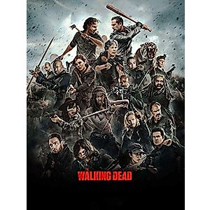 The Walking D.e.a.d 2018, TV Series Film Poster - No Frame(24x36)