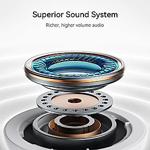 KIWI design Headphone Head Strap Compatible with Quest 2 Accessories, Comfort On-Ear Audio Elite Strap Replacement for Enhanced Sound Effects and Increased Immersion in VR (Head Strap Included)