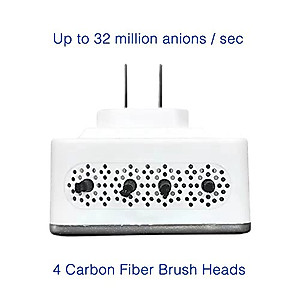 HAPHID Ionizer Air Purifier/Plug In Air Purifier with Highest Output - Up to 32 Million Anions/Sec, Cleanse:Odors,Pets Smell Etc(8-Pack)