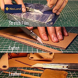 9mm 30 Degree Ultra-Sharp Ceramic Blade Snap-Off Replacement 3pcs white pcs