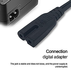 Cable Nahao AC Power Cable Cord Compatible with Vizio/Sharp/Sanyo/Emerson LED TV; Brother Sewing Machine STAR120E, STAR130E, STAR140E, XL3000, SQ-9000, XR1300, XR1355, XR-4000, XR-7700, XR-9000