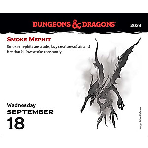 Dungeons & Dragons 2024 Day-to-Day Calendar: Creatures, Beasts, and Monsters