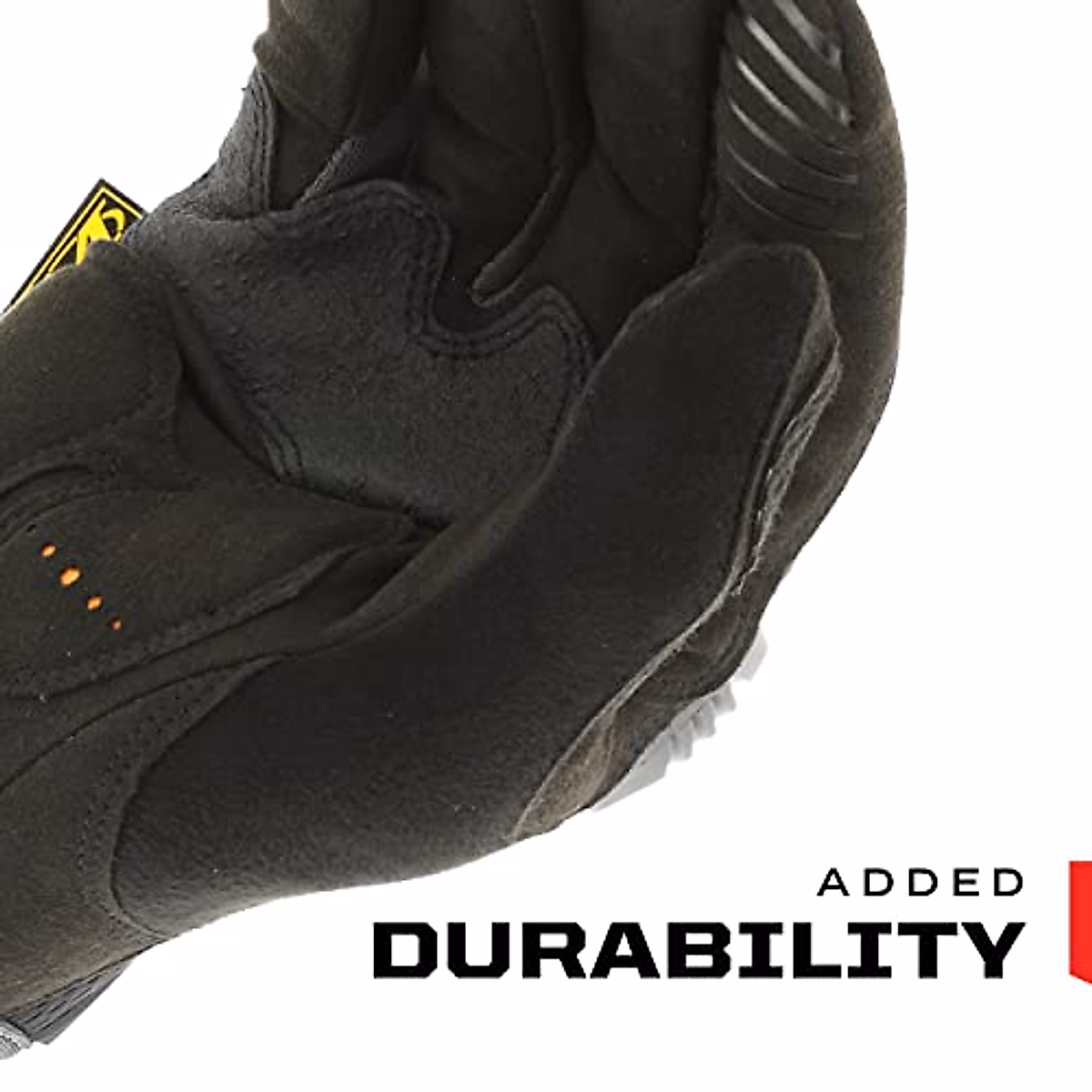 Mechanix Wear: M-Pact Work Gloves with Secure Fit, Work Gloves with Impact Protection and Vibration Absorption, Safety Gloves for Men (Black/Grey, Large)