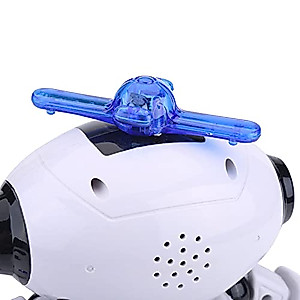 ONIMANROS 360° Rotatable Lighting Dancing Humanoid Robot Toy Kid Children Playful Gift