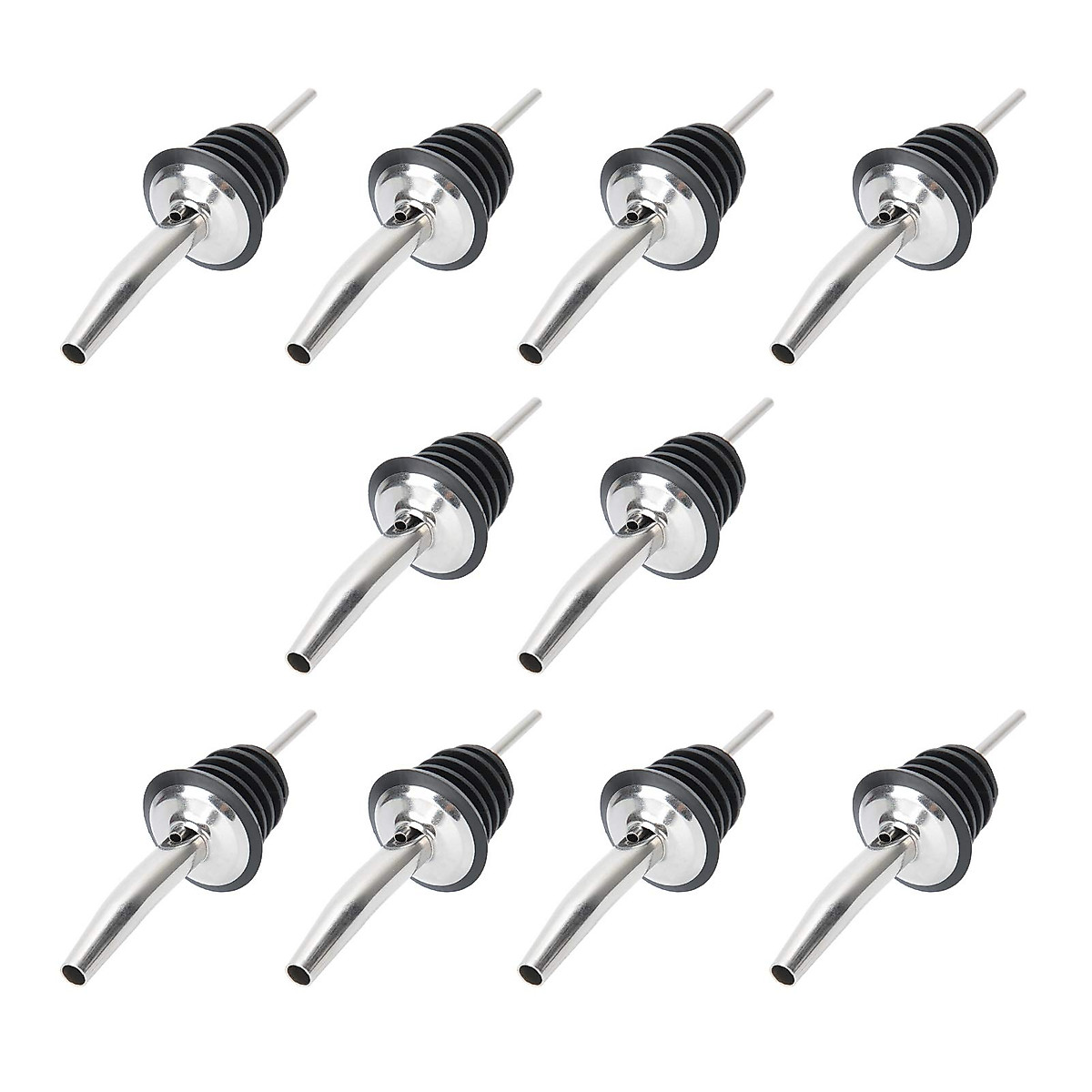 Bottle Pourer, Leakproof Liquor Dispenser, Arc Design Exquisite Craftsmanship for Beverage Bottles Bars Restaurants Wine Bottles