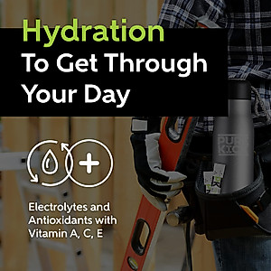 PURE KICK Hydration Singles To Go Drink Mix, Citrus, Includes 12 Boxes with 6 Packets in each Box, 72 Total Packets