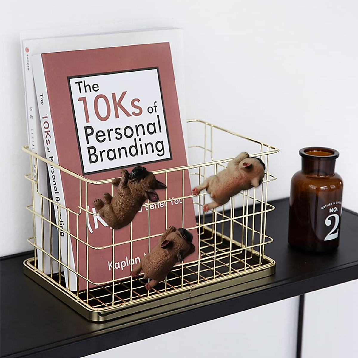 CHOP MALL Dog Fridge Magnets French Bulldog Refrigerator Magnets Gift for Birthday Valentine's Day Monther's Day