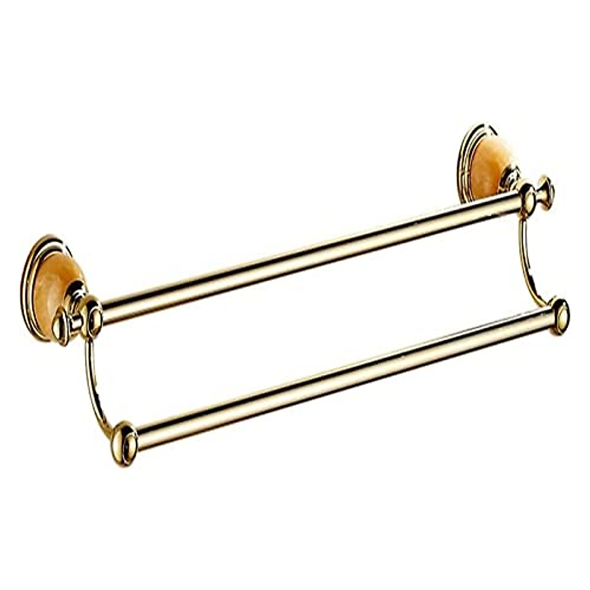 Towel BAR Rack Towel Rail for Bathroom,European-Style Double-Bar Hand Towel Holder,Bath Hand Towel Holder,Bathroom Double Rack,Antique Hanging Towel Bar/56Cm (Color : 66cm, Size : Christmas Reindeer