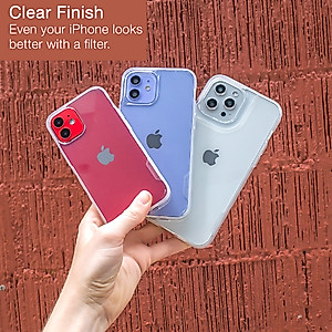 Smartish iPhone 12 Mini Slim Case - Gripmunk [Lightweight + Protective] Thin Cover (Silk) - Nothin' to Hide