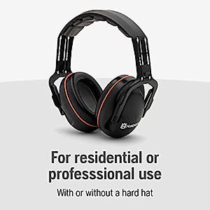 Husqvarna 531300089 Professional Headband Hearing Protectors Black