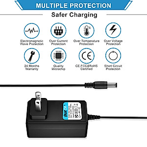 PwrON 5V Replacement Graco Swing Power Cord Compatible with Graco Simple Sway, Graco Glider LX/Elite/Premier/Petite LX; Sweetpeace, DuetSoothe, DuetConnect LX, Sweet Snuggle, Comfy Cove DLX Baby