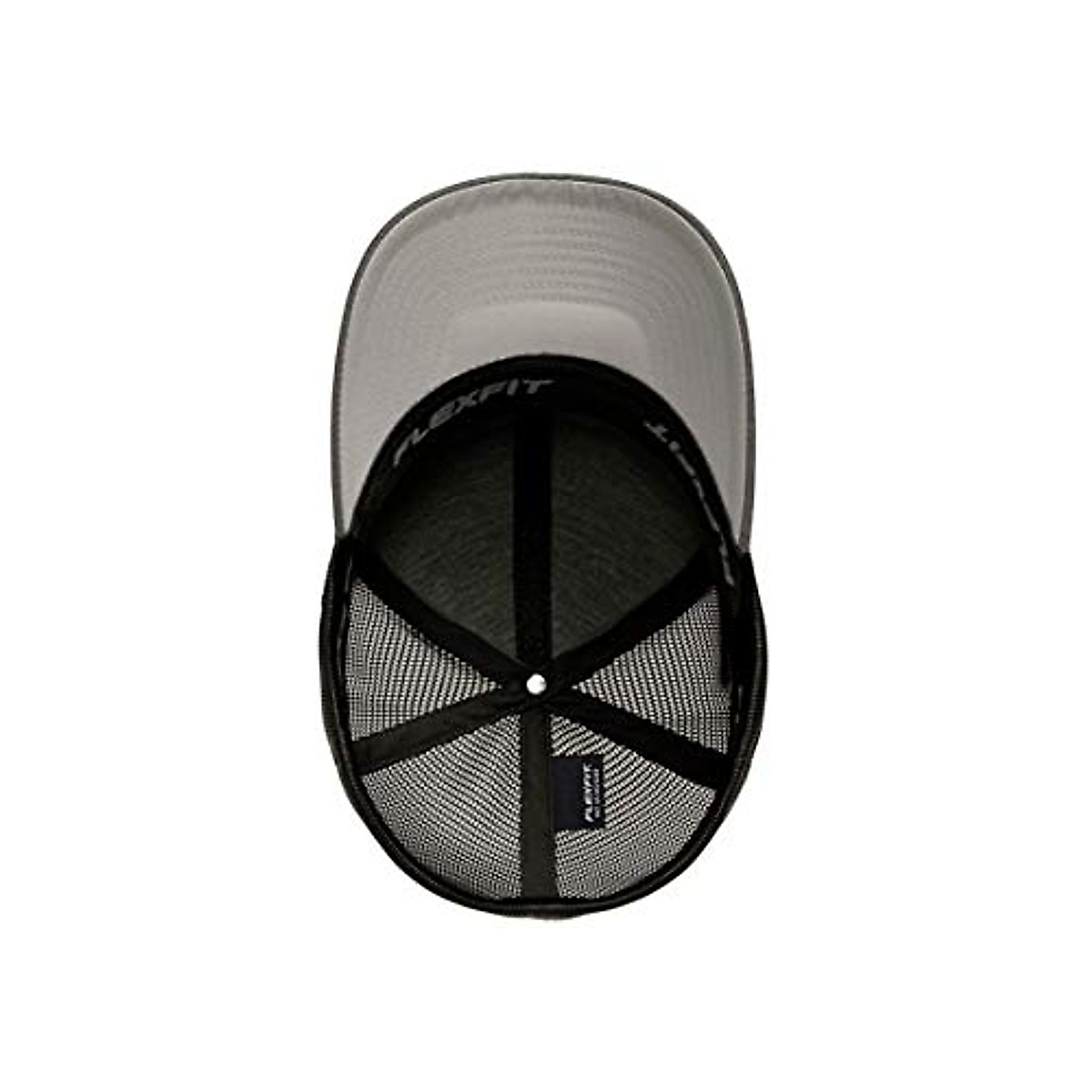 Flexfit Melange UniPanel Trucker Cap, Dark Grey/Black, Large/XLarge