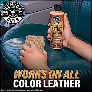Chemical Guys SPI_401_16 Vintage Series Leather Conditioner for Leather Car Interiors, Seats, Boots, Bags and More (Works on Natural, Synthetic, Pleather, Faux Leather and More), 16 fl oz